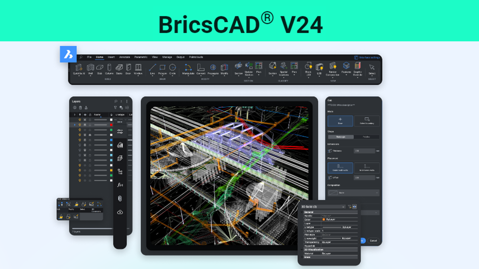 Vydaná nová verze BricsCAD V24 - protea.cz