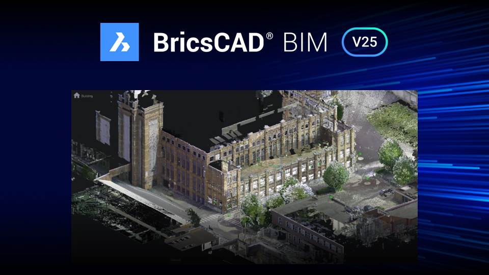 BricsCAD BIM - software pro informační model budovy
